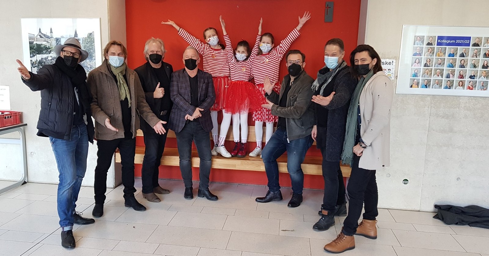 Die Höhner zu Besuch an der Ursulinenschule